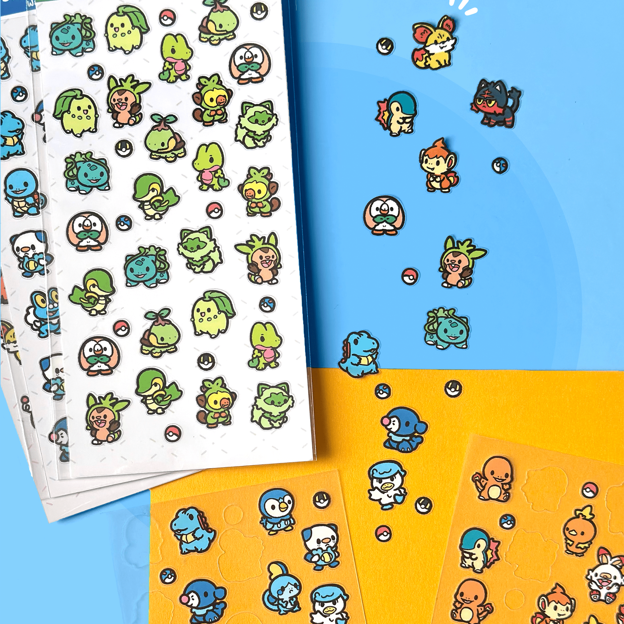 Deco Partner Sticker Sheet – HeyyoJojo
